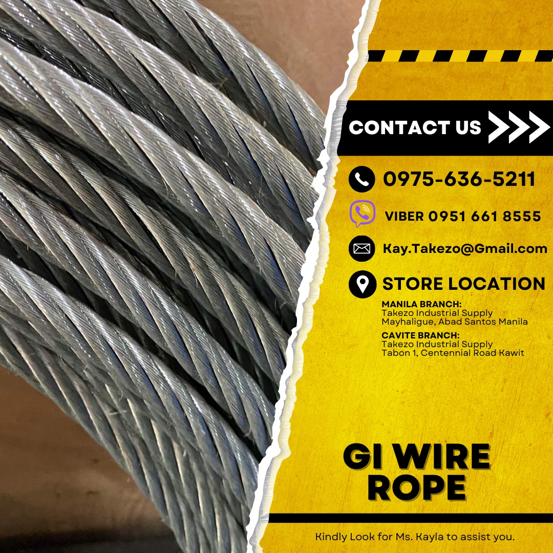 GI WIRE ROPE on Carousell