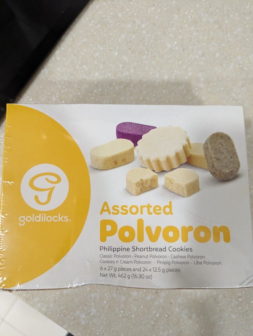 Goldilocks Classic Polvoron box, Food & Drinks, Local Eats on Carousell