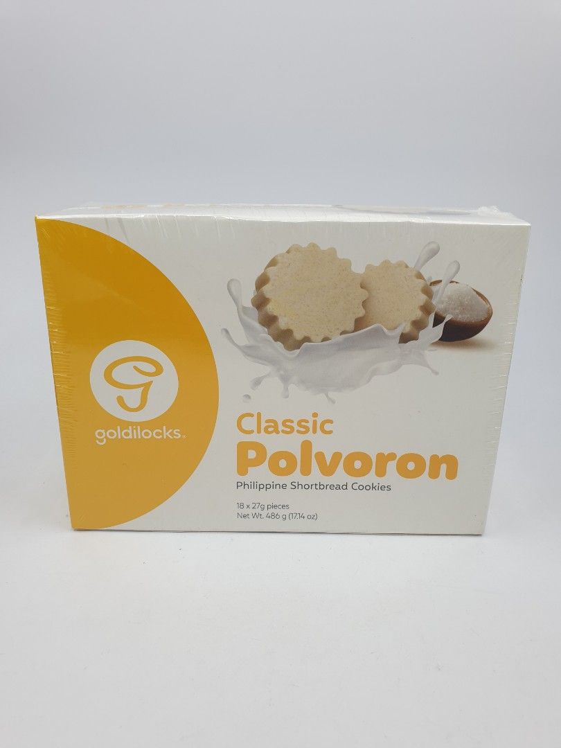 GOLDILOCKS Classic/ Special Polvoron Box Philippine shortbread cookies ...