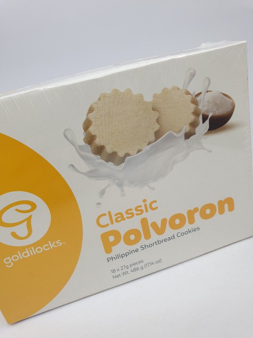 GOLDILOCKS Classic/ Special Polvoron Box Philippine shortbread cookies ...