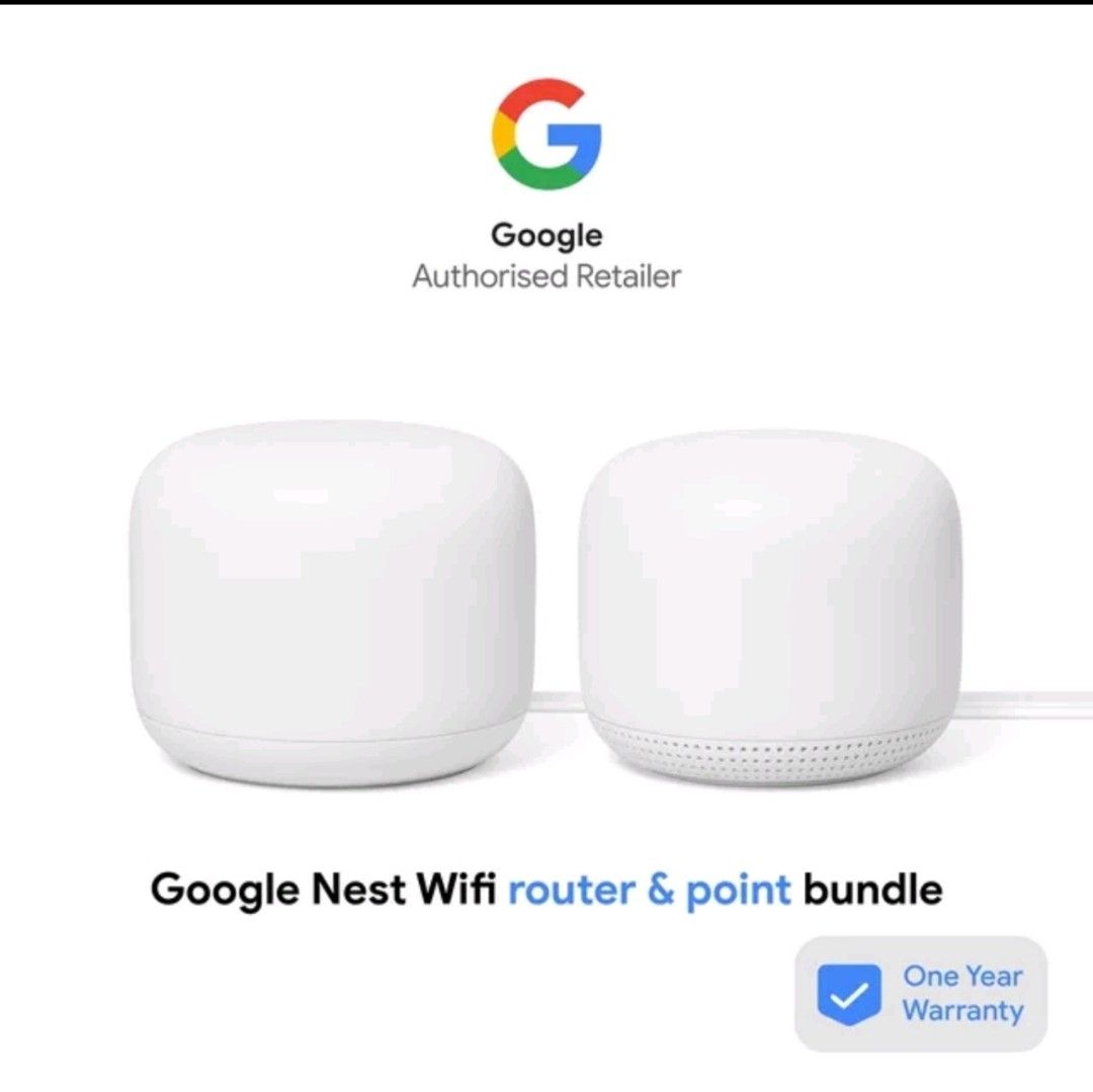Google Nest Wifi Router and Point bundle, Computers & Tech, Parts & Accessories, Networking on ...