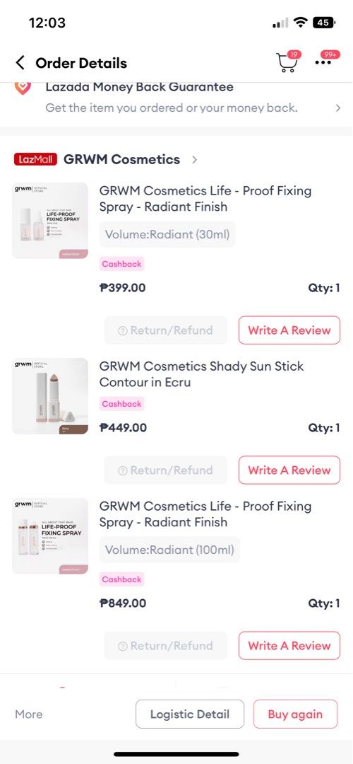 GRWM Contour Stick on Carousell