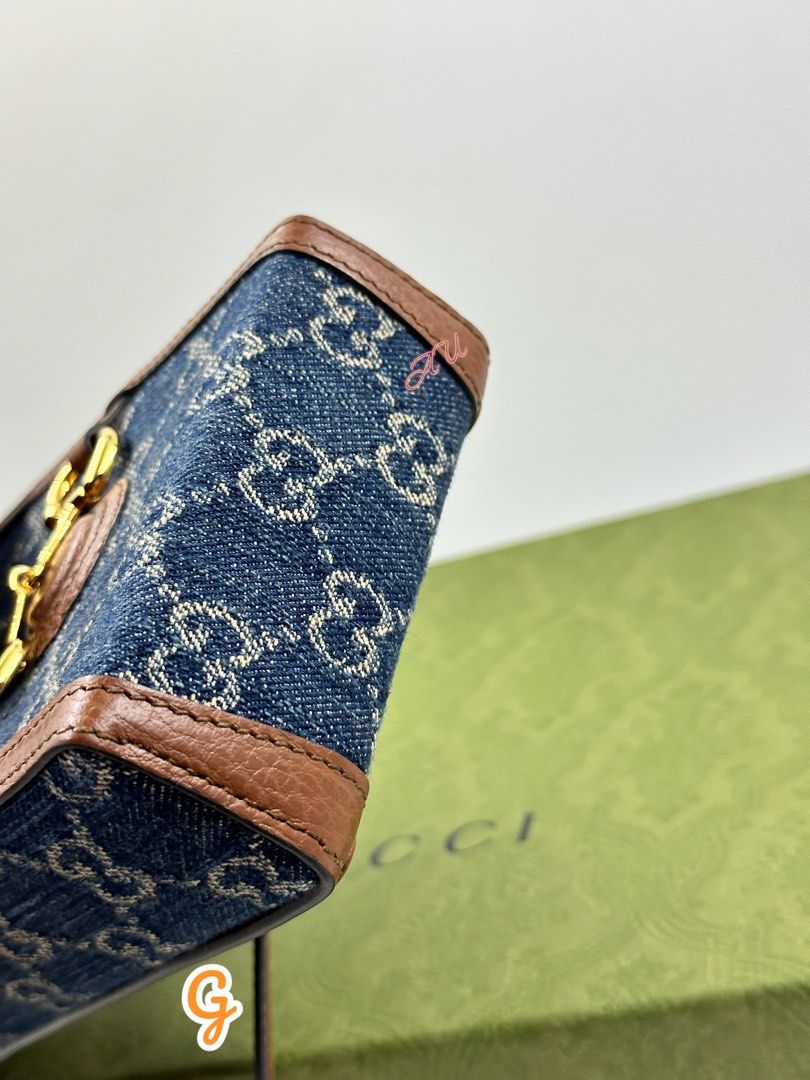 GUCCI LATEST 2021-2022 HORSEBIT 1955 Mini Bag Complete set with box and ...