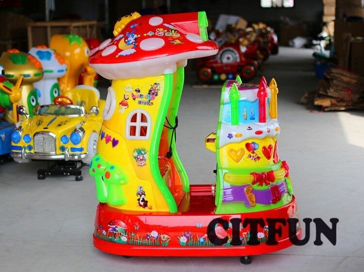 Happy mushroom house kiddie ride park ride on Carousell