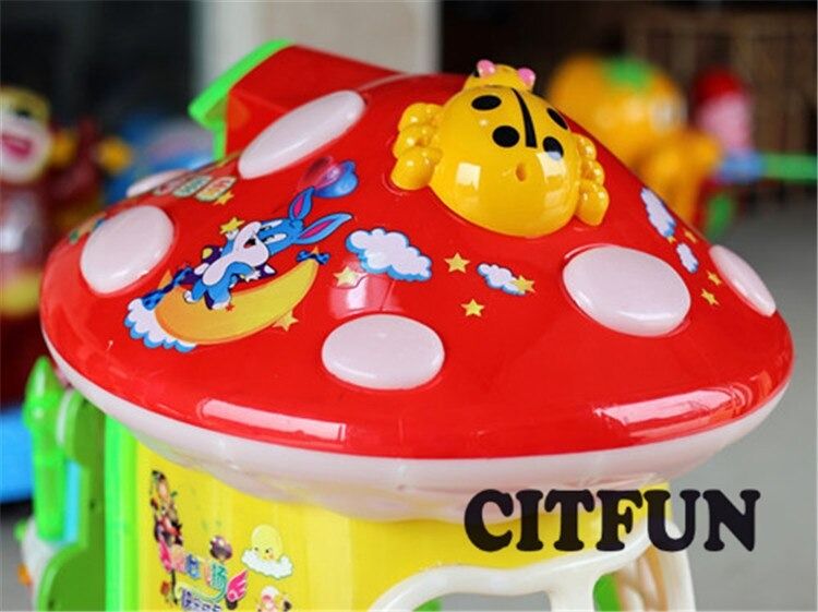 Happy mushroom house kiddie ride park ride on Carousell
