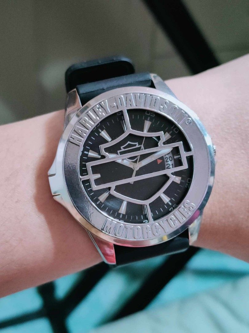 Harley Davidson Motorcycle watch on Carousell