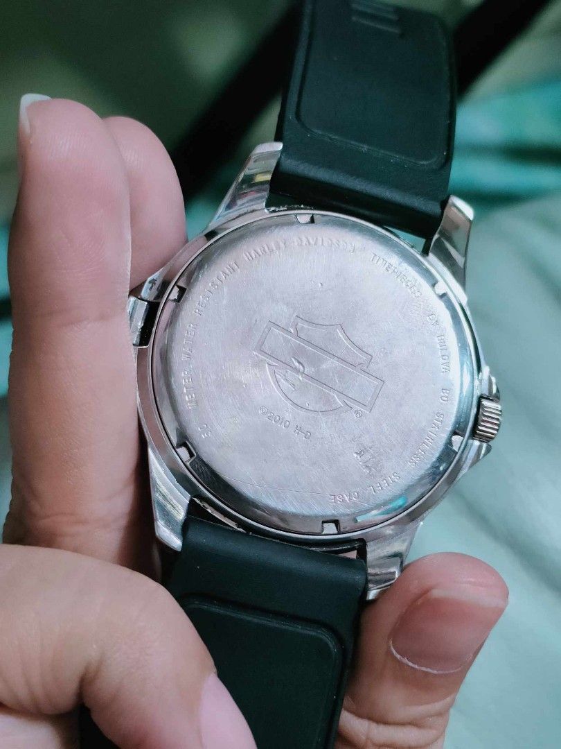 Harley Davidson Motorcycle watch on Carousell