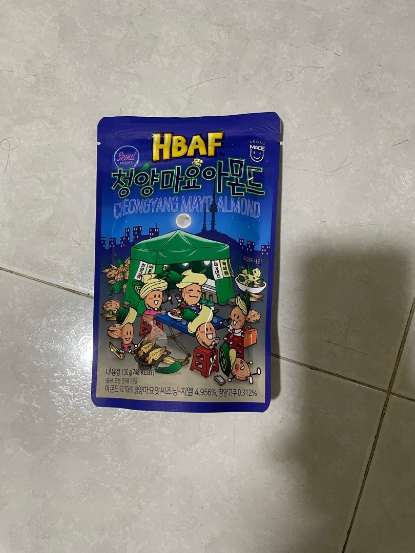 HBAF Almonds from Korea, Food & Drinks, Packaged & Instant Food on Carousell