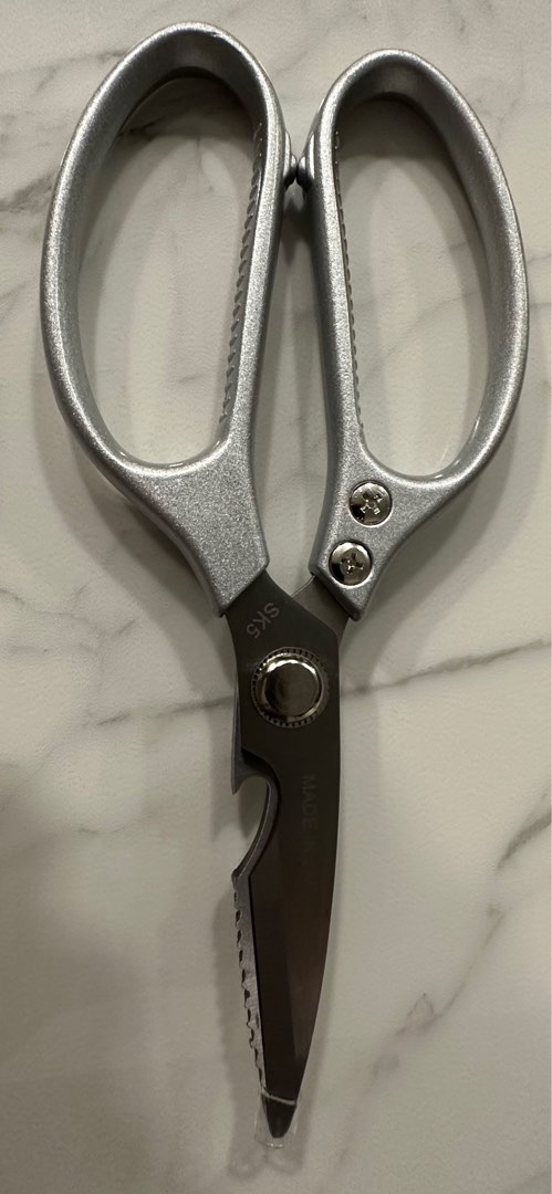 Heavy duty Japan Titanium Kitchen Scissor (BNIB), Furniture & Home Living, Kitchenware ...