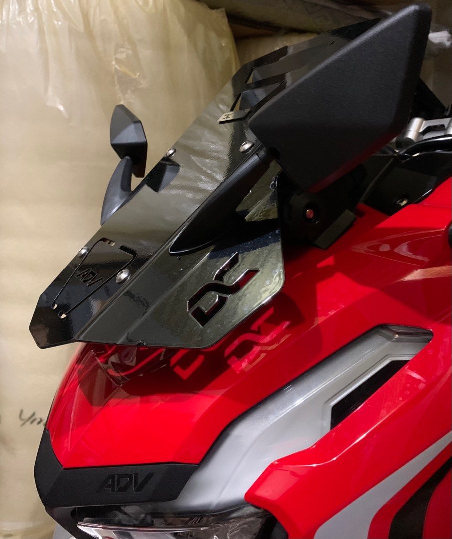 Honda adv 150 & adv 160 windshield visor, Motorbikes, Motorbike Parts ...