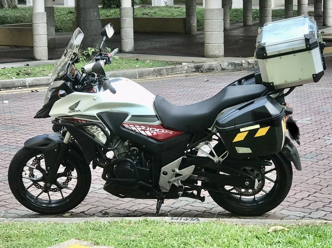 Honda CB400X white, Motorcycles, Motorcycles for Sale, Class 2A on ...