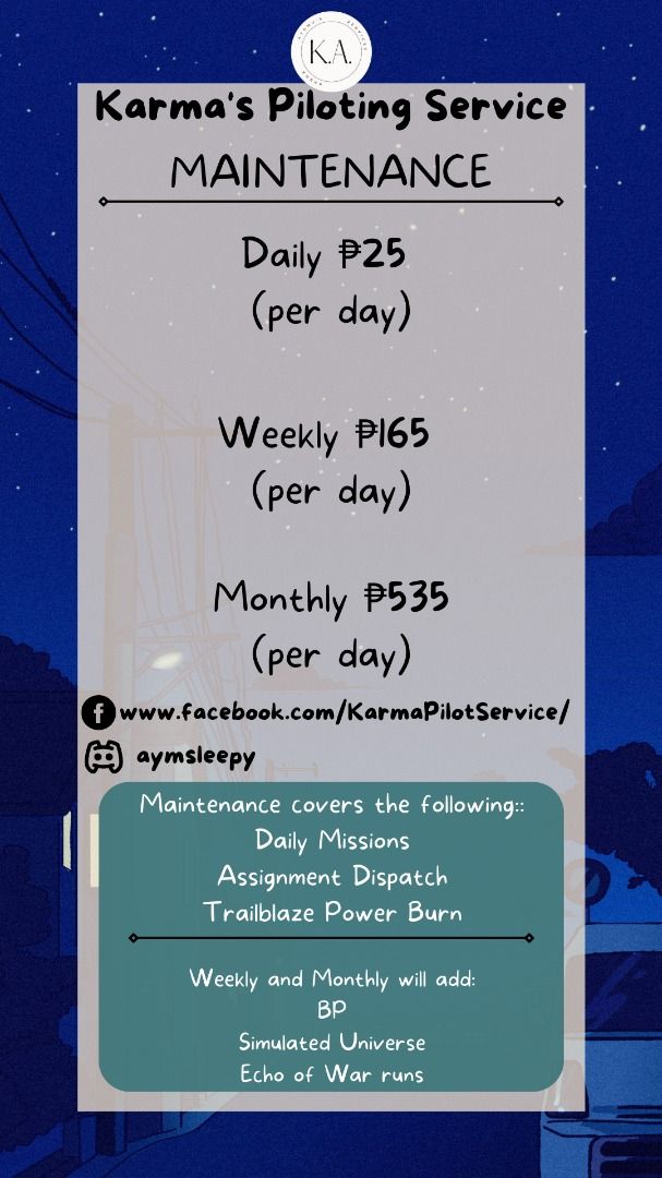 Honkai Star Rail Piloting Services (Karma Atomu on FB), Video Gaming, Video Games, Others on ...