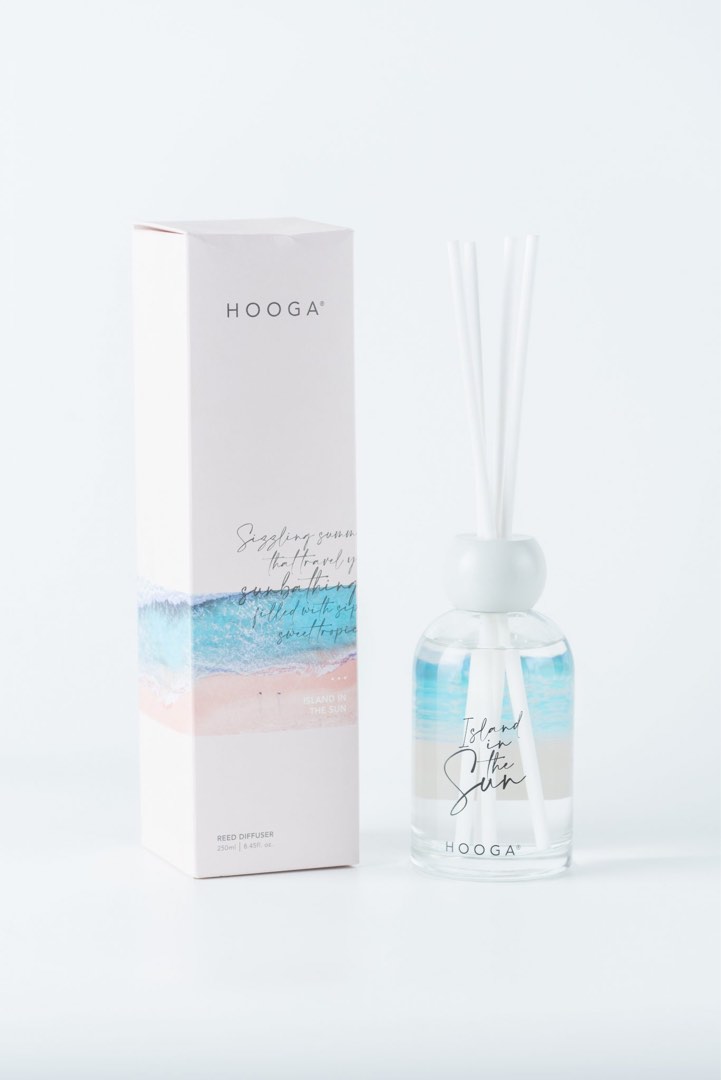 Hooga Reed Diffuser Island in the Sun, Furniture & Home Living, Home ...