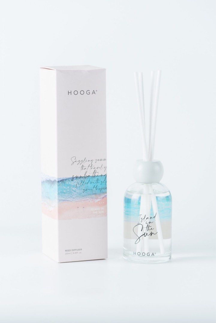 Hooga Reed Diffuser Island in the Sun, Furniture & Home Living, Home ...
