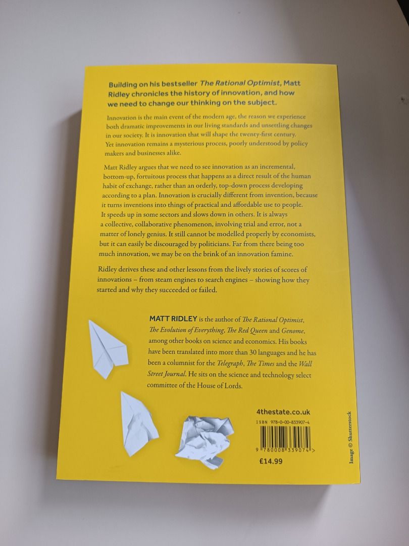 How Innovation Works: Serendipity, Energy and the Saving of Time by ...