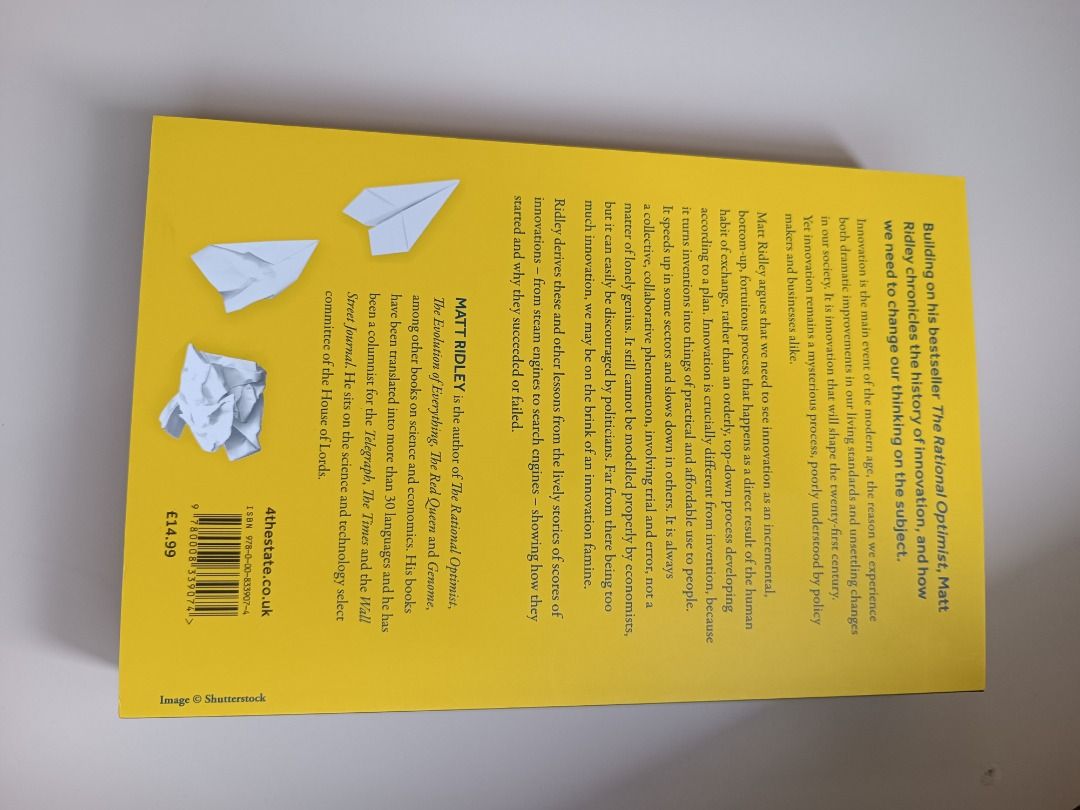 How Innovation Works: Serendipity, Energy and the Saving of Time by ...