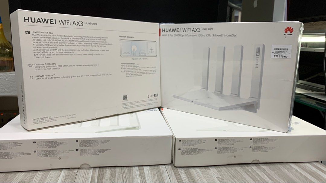 HUAWEI WiFi AX3 Dual-core, Computers & Tech, Parts & Accessories ...