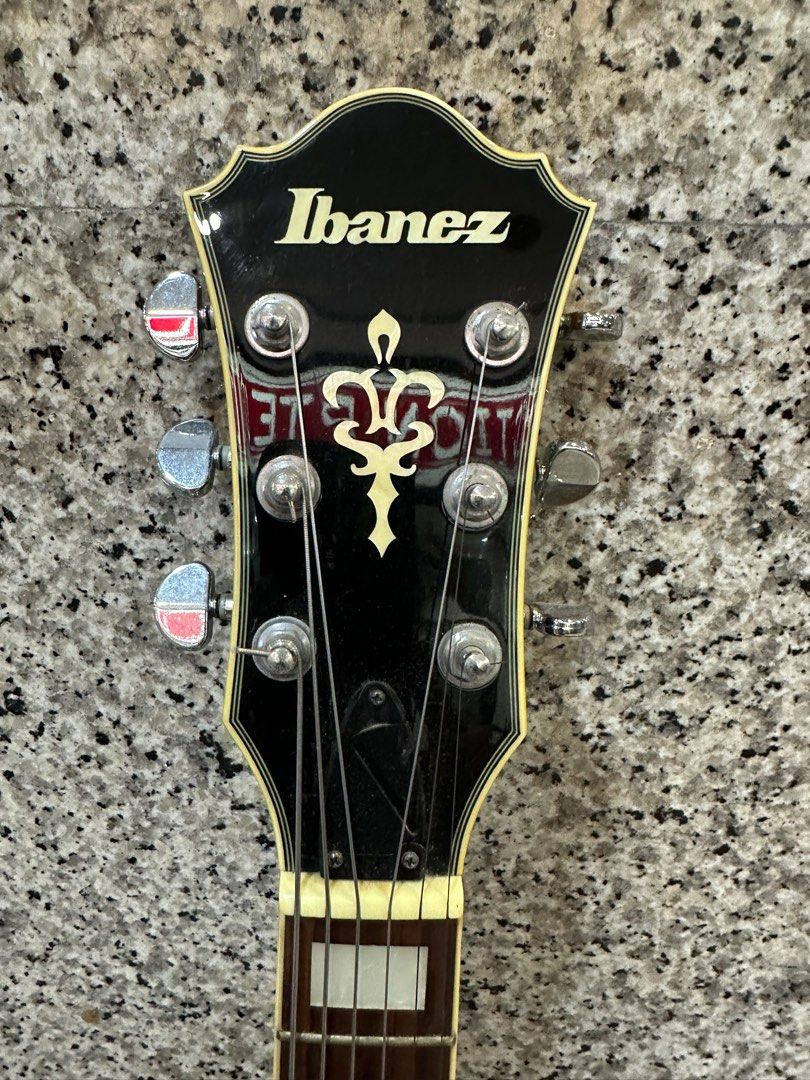 Ibanez AKJ95 VYS Artcore - vintage yellow sunburst, Hobbies & Toys, Music & Media, Musical ...