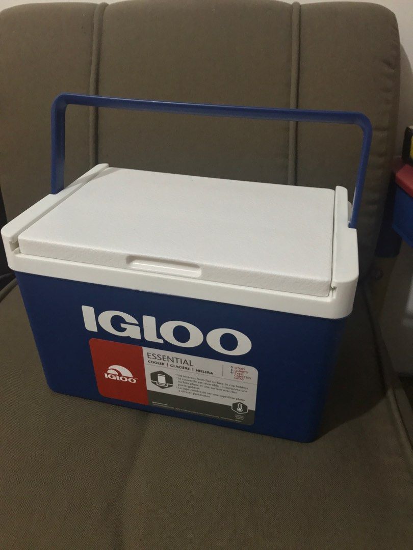 IGLOO ESSENTIAL 5 LITER COOLER (BLUE), Sports Equipment, Hiking ...