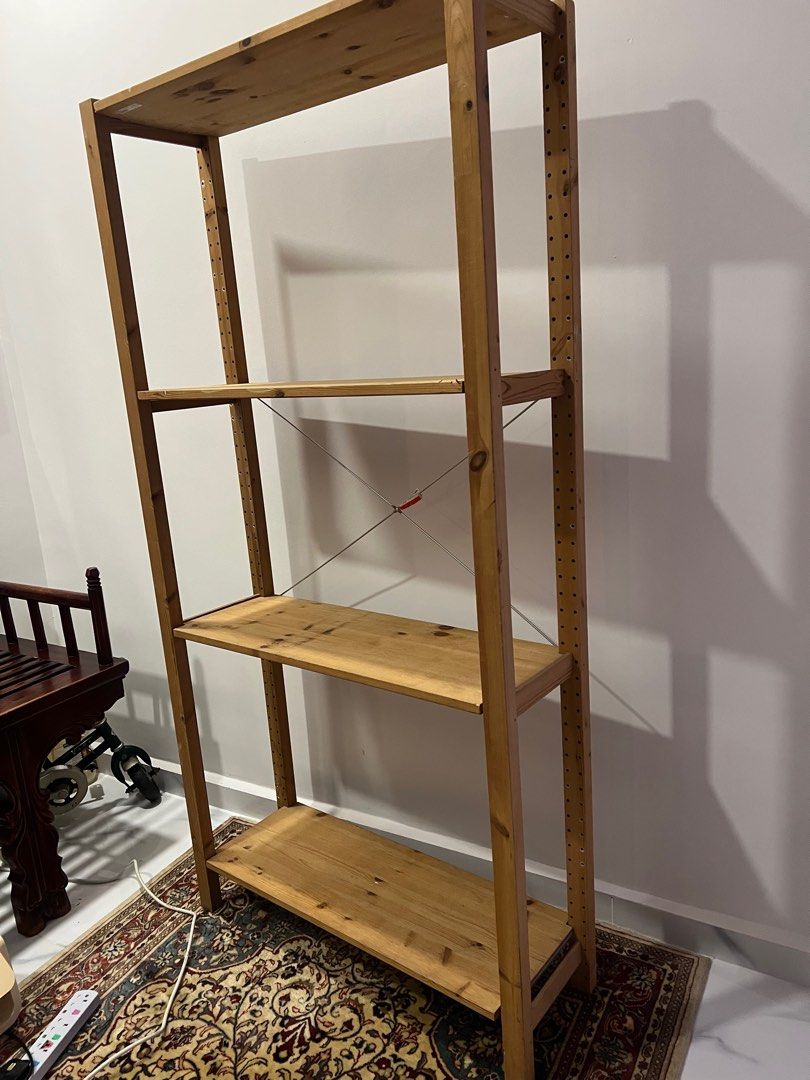 IKEA Ivar shelf pinewood, Furniture & Home Living, Furniture, Shelves ...