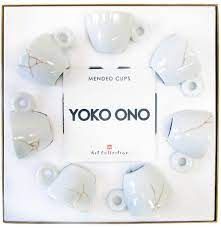 Illy Cups Art Collectioni, Yoko Ono Mended Cups ,7 cups and saucers ...
