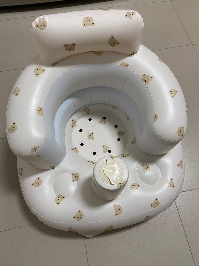 Inflatable Bear Chair/Float, Babies & Kids, Baby Nursery & Kids ...