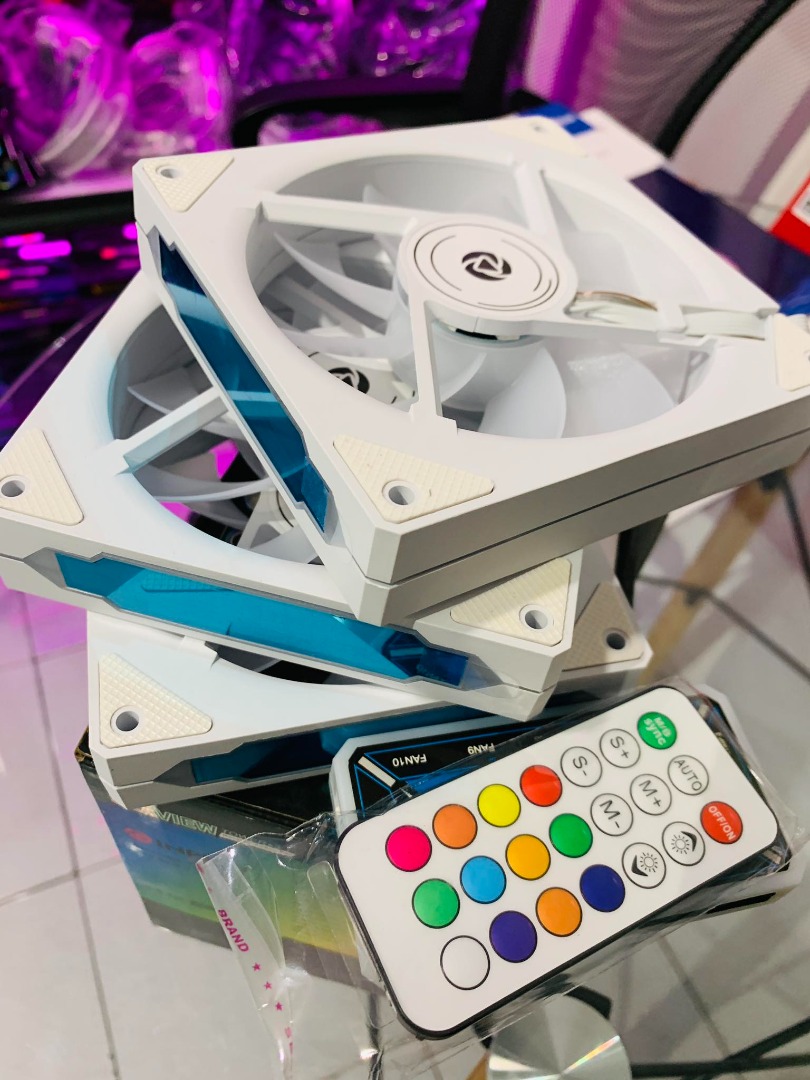 Inplay Seaview Tower X3 3in1 ARGB 120mm Case Fan Kit With Controller ...