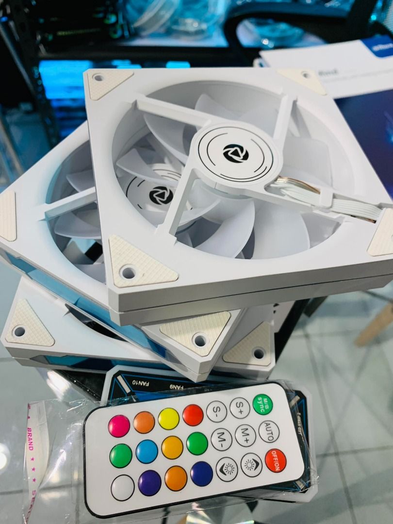 Inplay Seaview Tower X3 3in1 ARGB 120mm Case Fan Kit With Controller ...