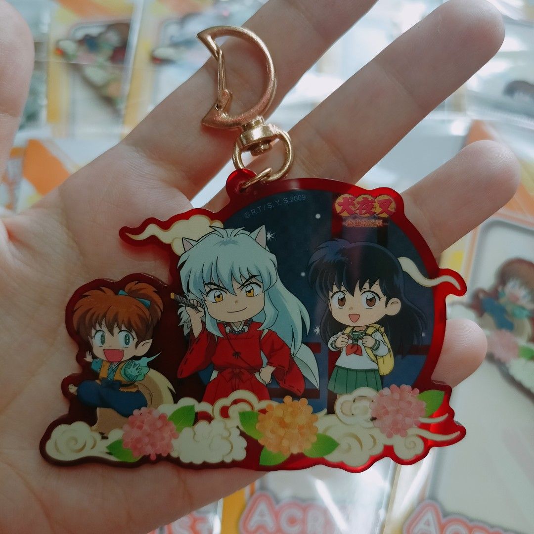 15pcs Inuyasha Acrylic Strap Official Merch, Hobbies & Toys ...