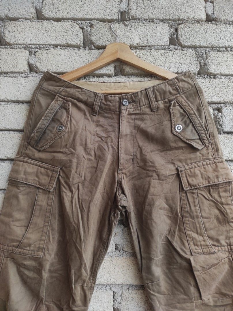 japan branded tactical cargo pocket style army military askar cargo ...