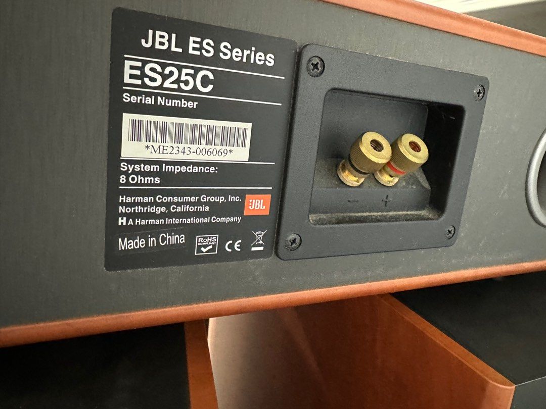 JBL ES series full set 5.1 home theater with sub woofer, Audio ...