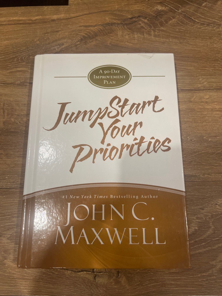 Jumpstart your priorities - John C. Maxwell, Hobbies & Toys, Books ...