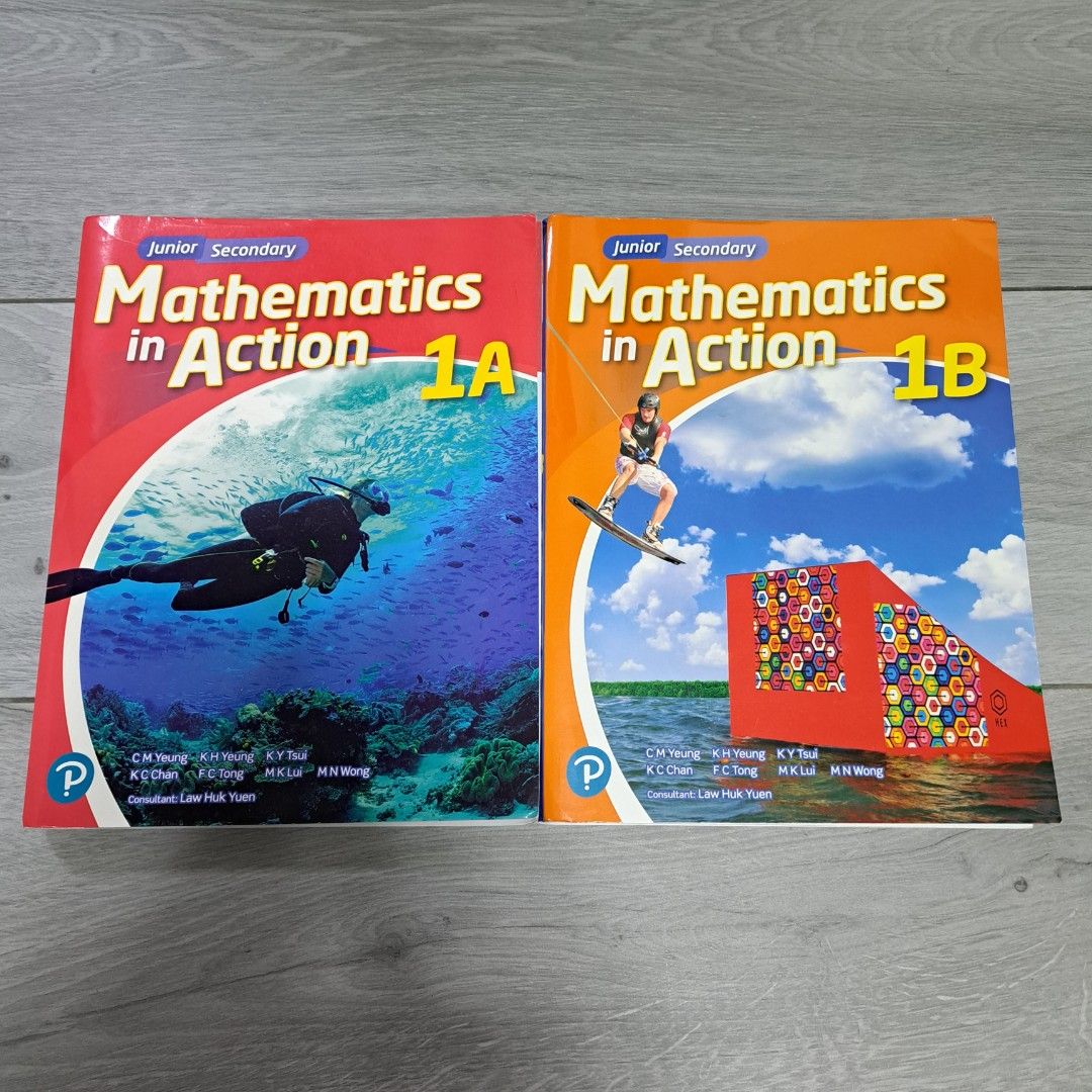 Junior Secondary Mathematics in Action 1A&1B (2020 Edition), 興趣及遊戲, 書本 & 文具, 教科書 - Carousell