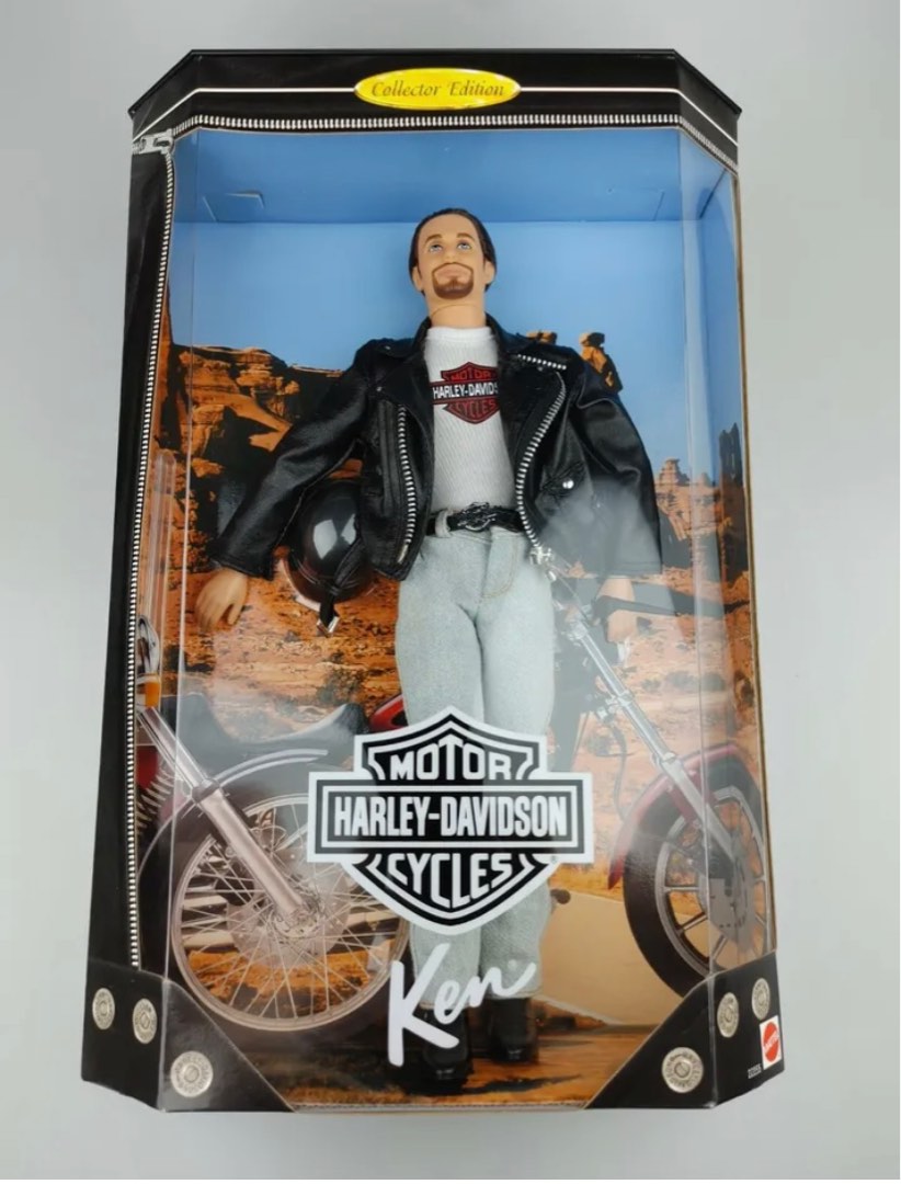 Ken # 1 Harley Davidson Ken Doll by Mattel on Carousell