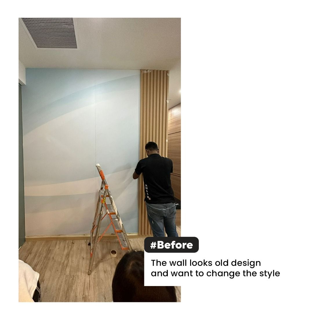 KOREA DIY Fluted Wall Panel / Miga Louver / Molding Panel / Fluted ...