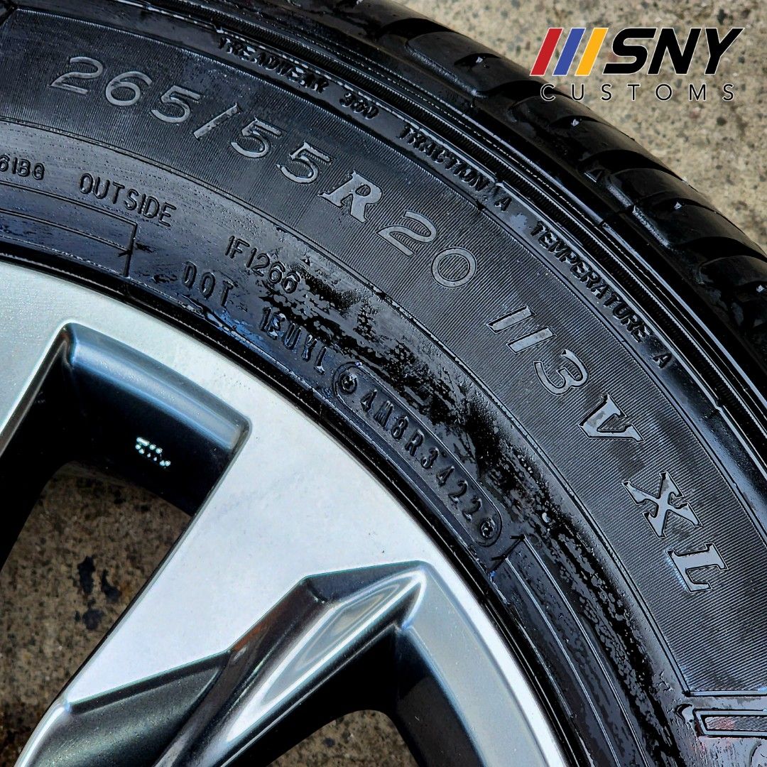 LC300 mags rims tires original toyota with Dunlop 20 inch deferred pay ...