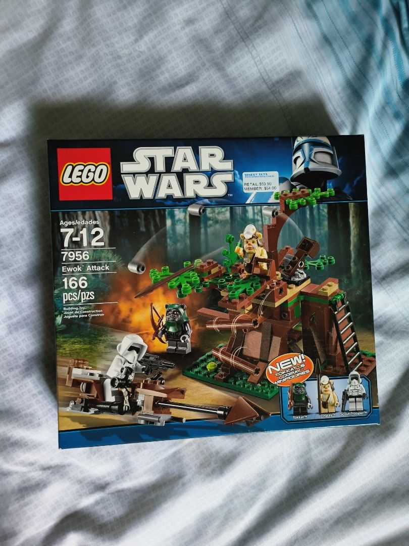 Lego 7956 Star Wars Ewok Attack, Hobbies & Toys, Toys & Games on Carousell