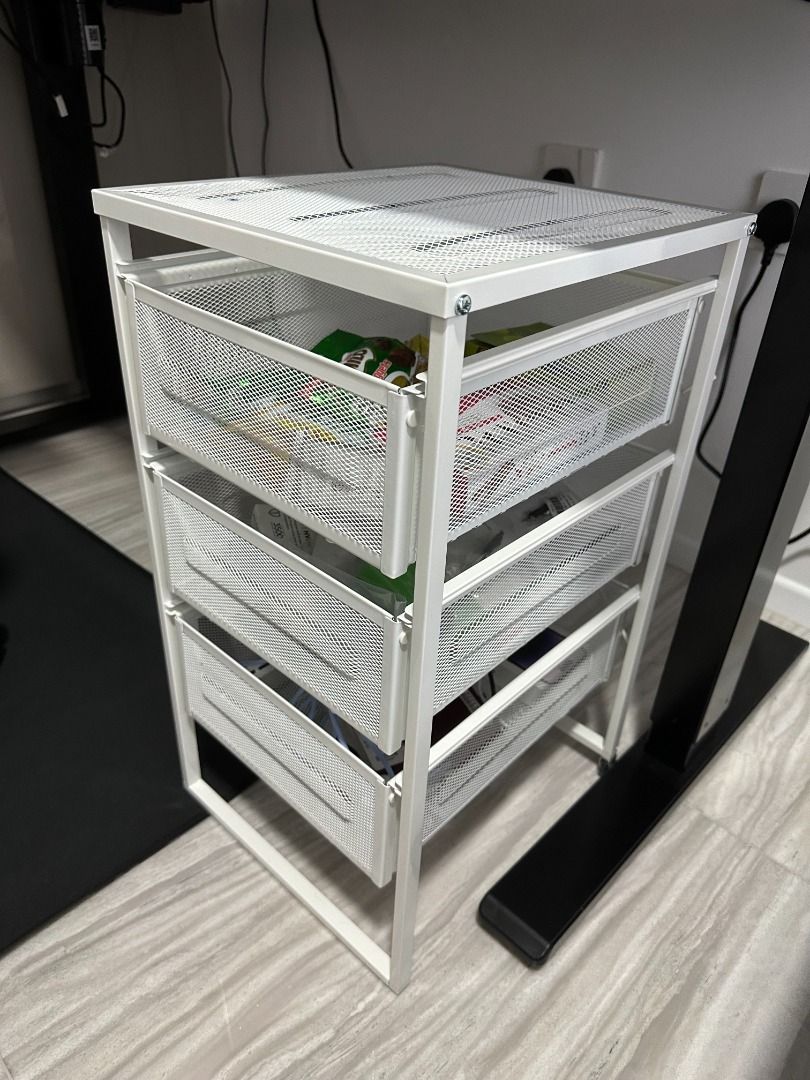 LENNART drawer unit, white, Furniture & Home Living, Furniture, Shelves ...