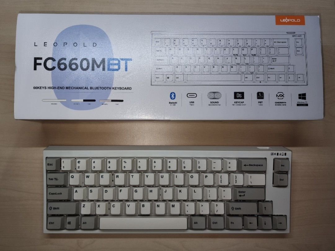 Leopold fc660mbt (silent red), Computers & Tech, Parts & Accessories ...