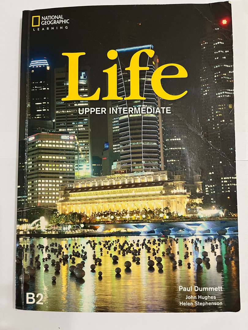 Life Upper Intermediate B2 with DVD -National Geographic Learning, 興趣及遊戲, 書本 & 文具, 教科書 - Carousell