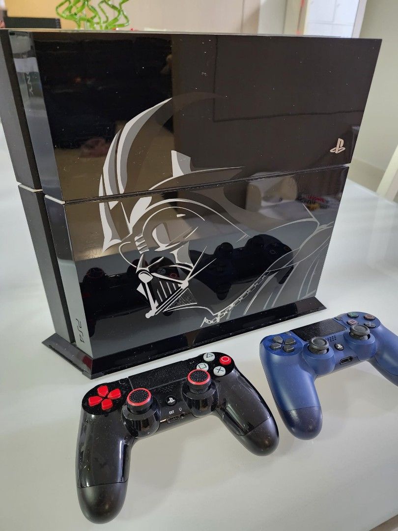 Limited Edition Star Wars PS4 with remote, Video Gaming, Video Game ...
