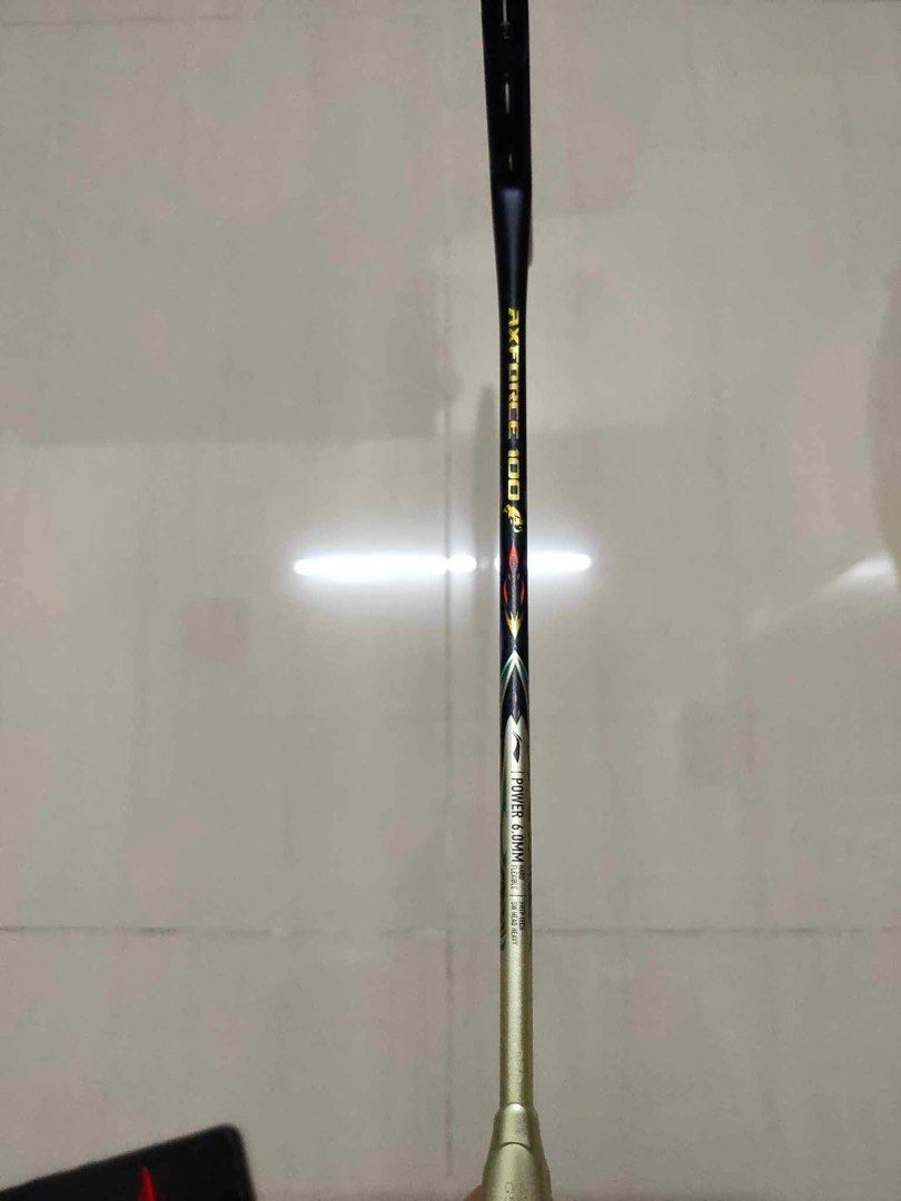 Lining axforce 100 kirin, Sports Equipment, Sports & Games, Racket ...