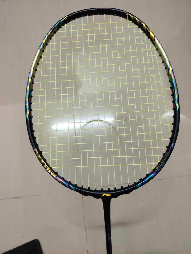 Lining axforce 100 kirin, Sports Equipment, Sports & Games, Racket ...