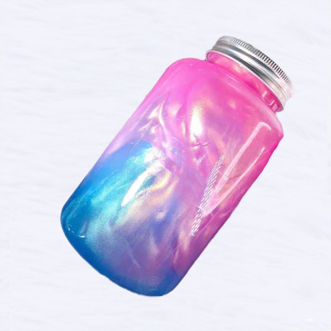 Fairy Galaxy Liquid Slime Bottle Stress Reliever Jelly Squishies Slime ...