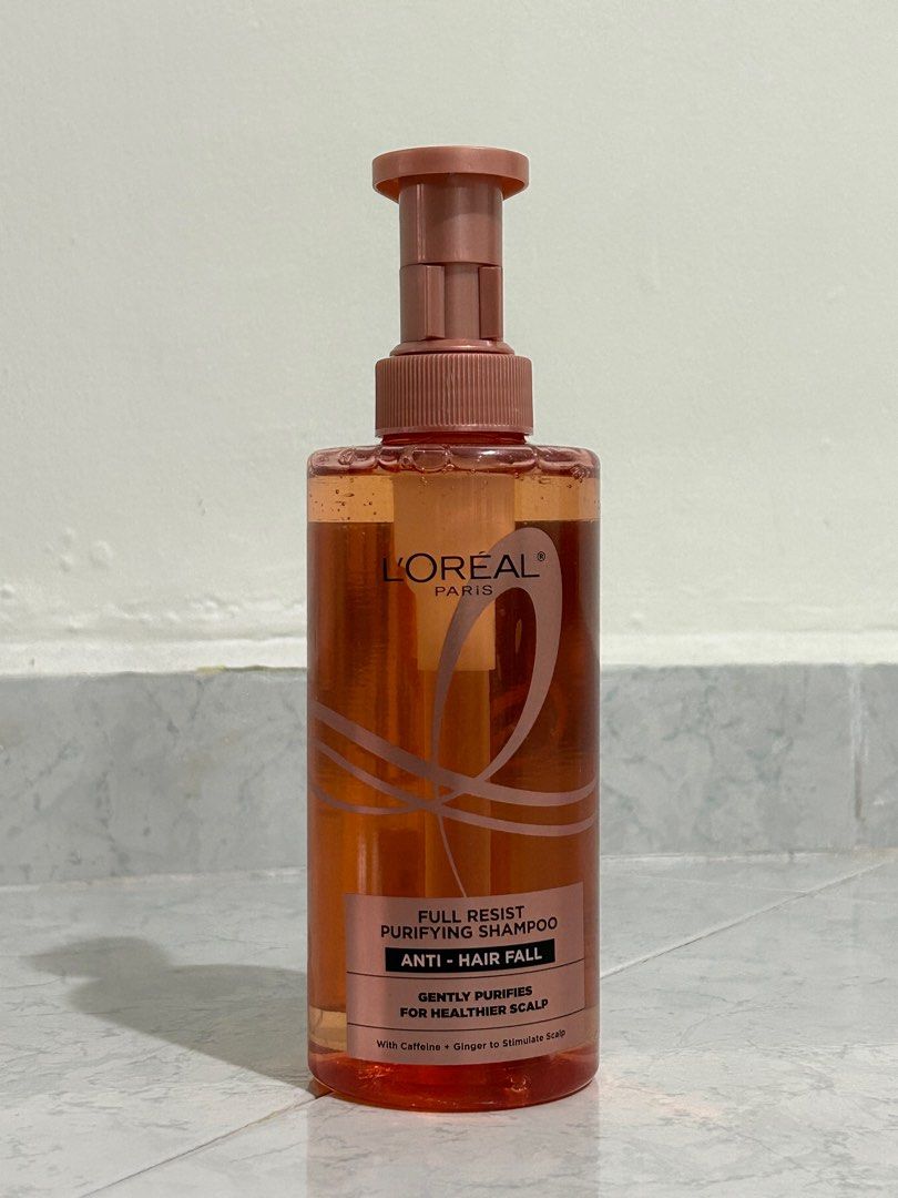 Loreal Paris Full Resist Purifying Shampoo 440ml, Beauty & Personal ...