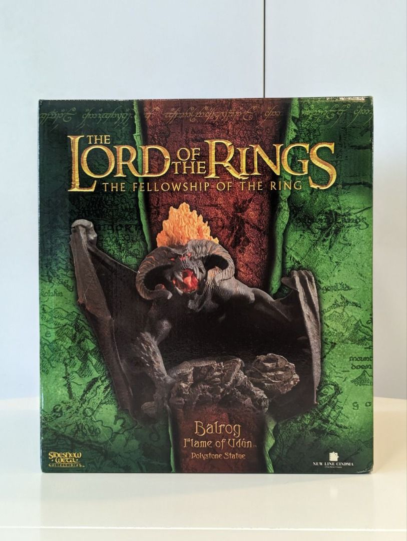 LOTR Sideshow Collectibles - Balrog Flame of Udun Polystone Statue (MIB ...