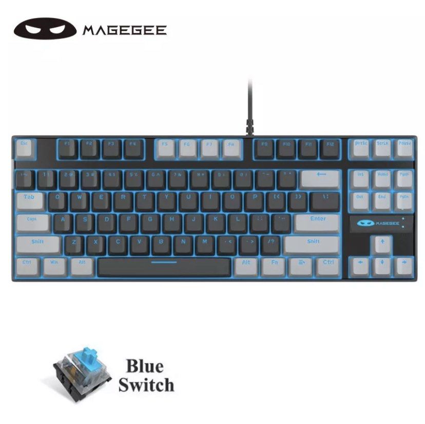 MageGee MK-star Mechanical Gaming Keyboard Blue switch on Carousell