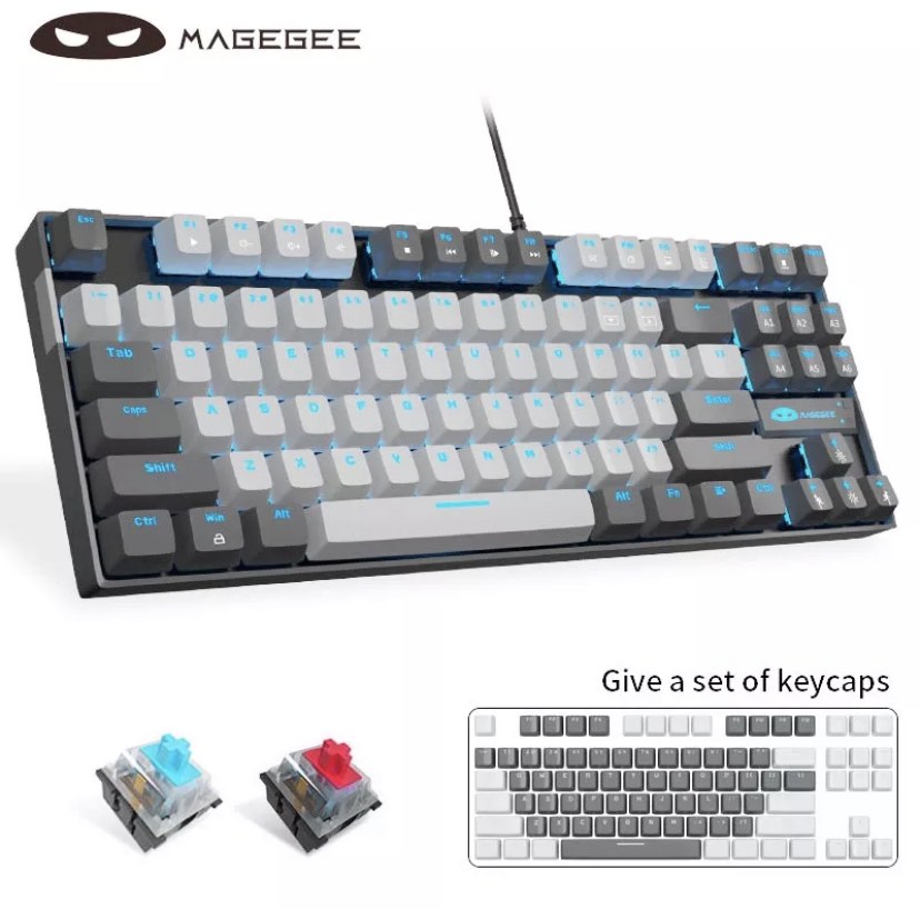 MageGee MK-star Mechanical Gaming Keyboard Blue switch on Carousell