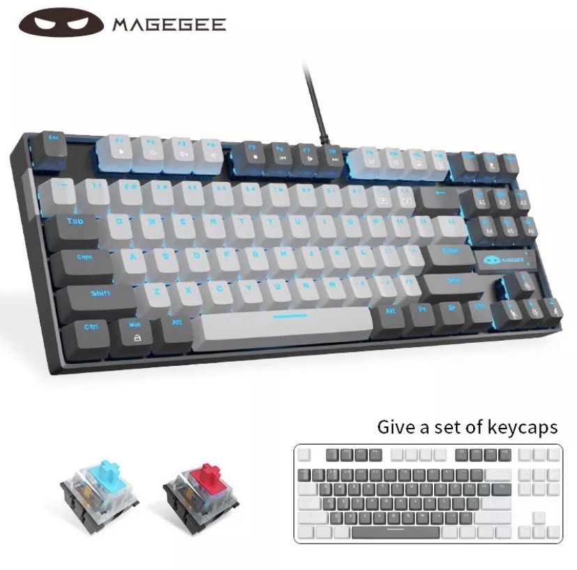 MageGee MK-star Mechanical Gaming Keyboard Blue switch on Carousell