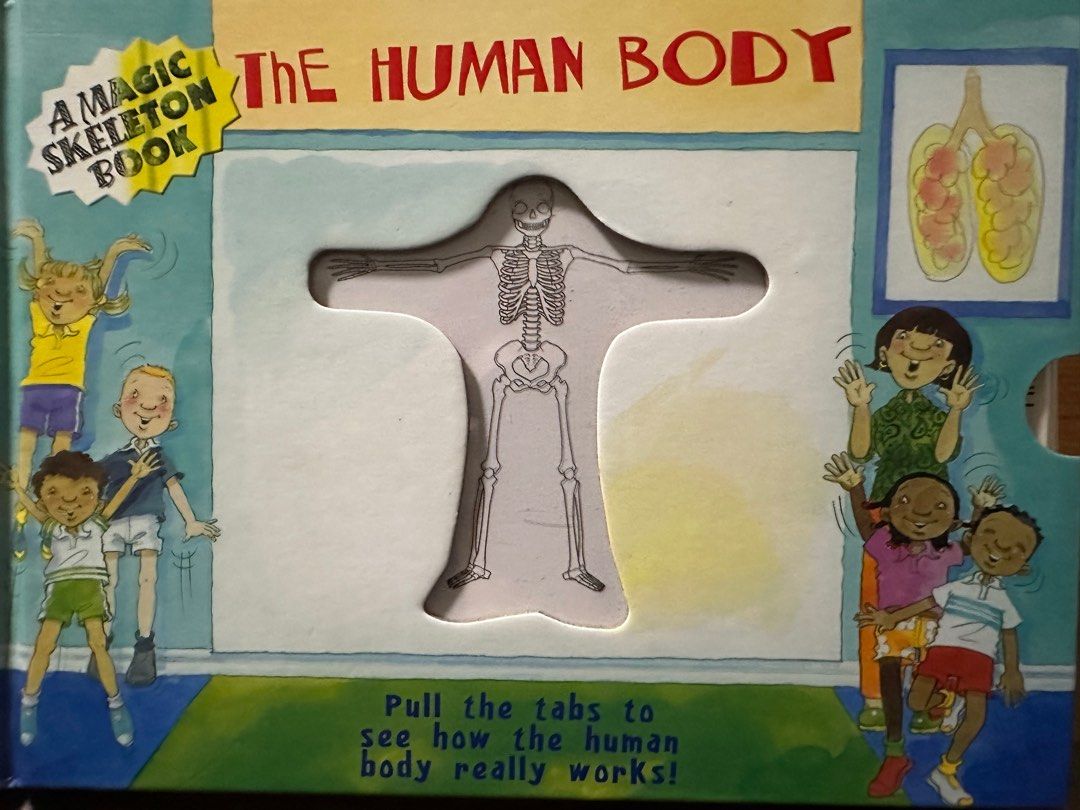 Magic skeleton pull out books, Hobbies & Toys, Books & Magazines ...